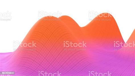 수학 함수 3 차원 일러스트 레이 션의 다채로운 표면 입체 격자 프리 그래프 가득 찬에 대한 스톡 사진 및 기타 이미지 가득