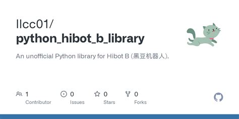 GitHub llcc python hibot b library An unofficial Python library for Hibot B 黑豆机器人
