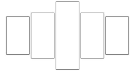 Split Canvas Print 5 Custom Multi Panel