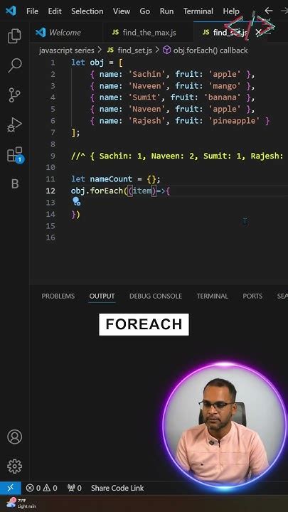 Counting Name Occurrences In Js Objects Like A Pro Codewithkg Javascript Youtube