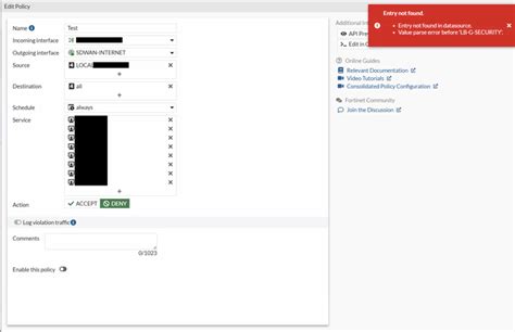 Troubleshooting Tip Unable To Add An Interface To Fortinet Community