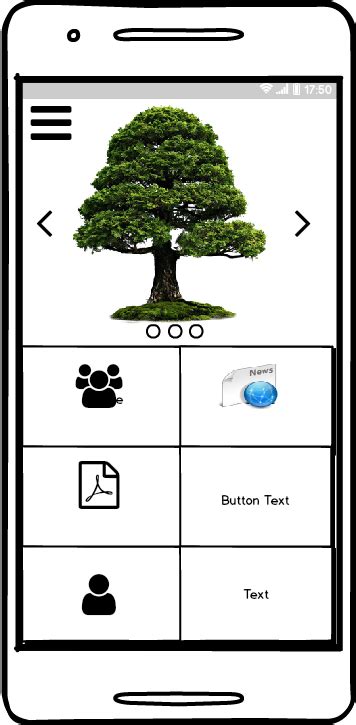 Android Gridview Buttons With A Cover Images On Header Stack Overflow