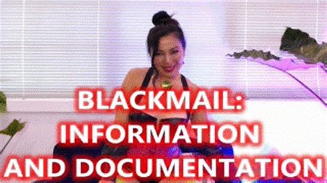 Blackmail Information And Documentation Mz Kim Asian Goddess