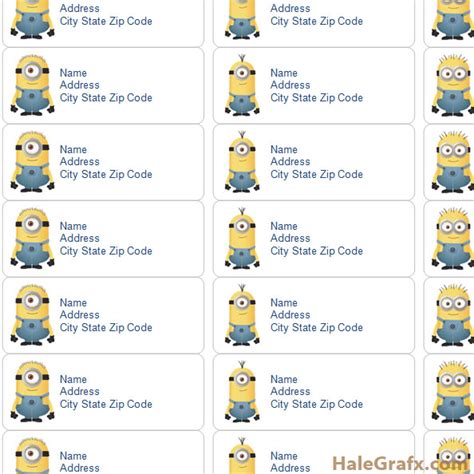 Minion Despicable Me Names