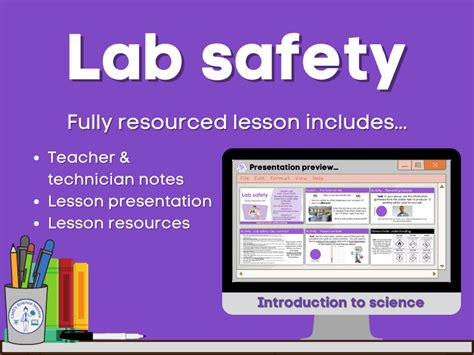 Lab Safety Teaching Resources