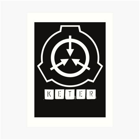 Scp Keter Art Prints Redbubble