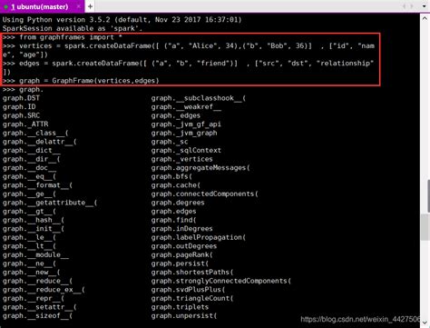spark graphframes入门使用示例 graphframes的基本使用 在本节中 我们将使用spark graphframes来建立