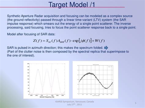 Ppt Accurate Optimal Doppler Centroid Estimation For Sar Data
