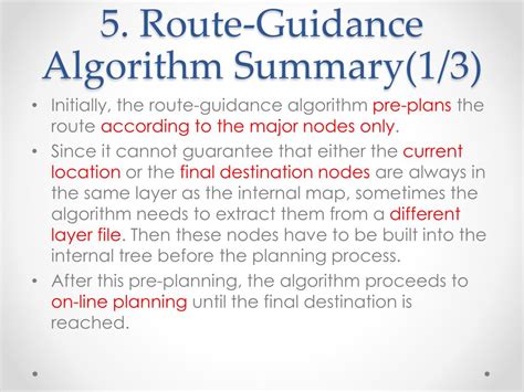 Ppt An Adaptive Route Guidance Algorithm For Intelligent Vehicle