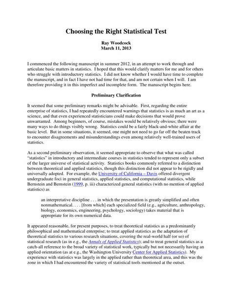 Pdf Choosing The Right Statistical Test Dokumen Tips