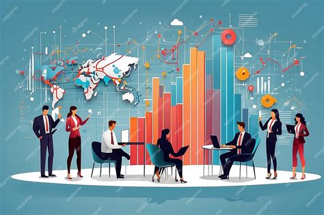 Premium Ai Image Teamwork And Data Analysis Concept Business