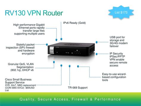 Ppt Rv130 Vpn Router Powerpoint Presentation Free Download Id 2383924