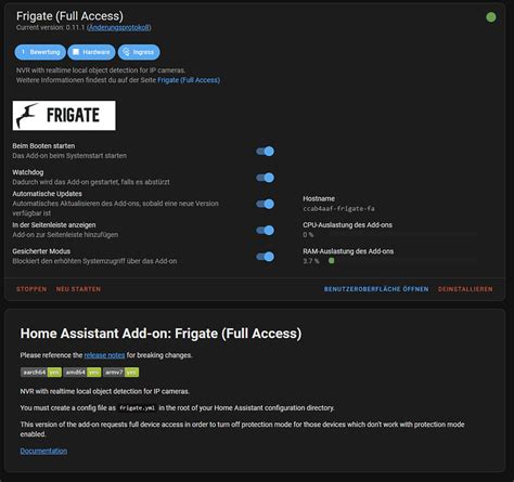 Setup Frigate With Hacs Or As Addon Configuration Home Assistant Community