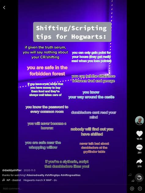 Harry Potter Scripting Tips For Hogwarts