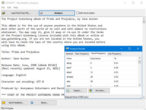 Text Statistics Analyzer 文本统计分析器[windows][ 15→0] 反斗限免