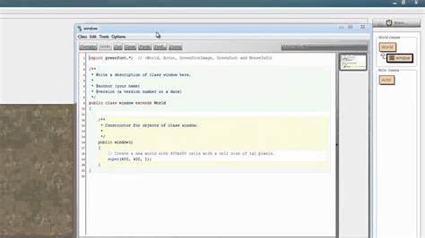 java game development creating a world and an object youtube