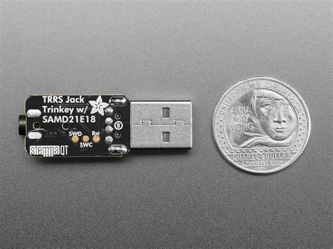 trrs trinkey usb key adafruit mouser