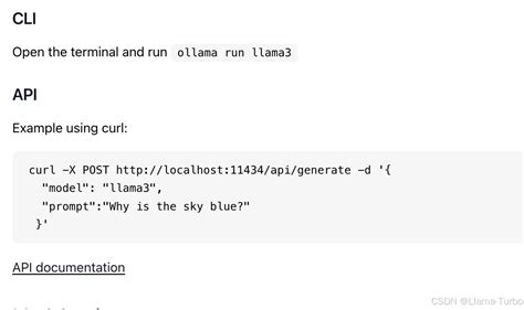 ollama完成本地模型的运行 ollama 运行本地模型 csdn博客