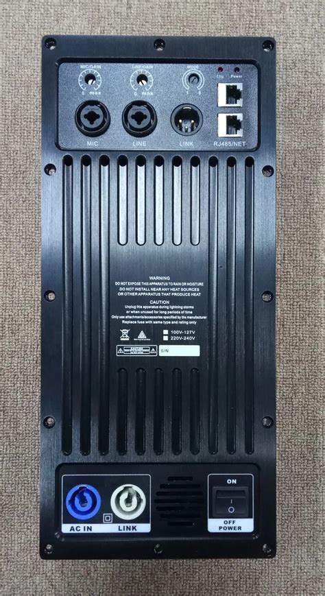 Module Plate Amplifier With Dsp Amplifier Module 2 Way 300 To 800 Watt