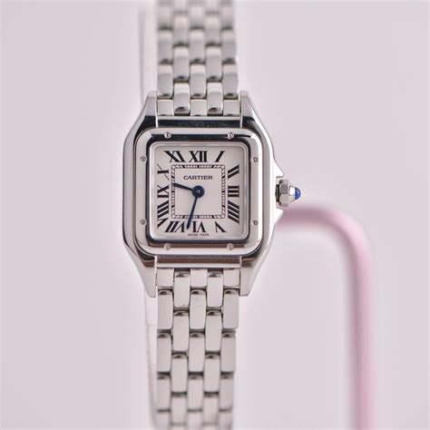 Cartier Panthère De Cartier Watch Small Model Wspn0006 For Sale At 1stdibs