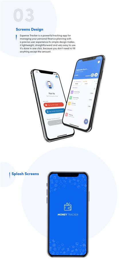 Expense Tracker IOS Portfolio Behance