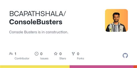 GitHub BCAPATHSHALA ConsoleBusters Console Busters Is In Construction
