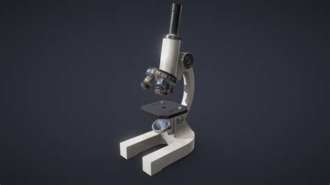 Microscope 3d Model By Sarah Feldmann Sarahfeldmann 99e8bb3