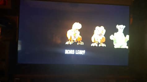 Ice Age Dawn Of The Dinosaurs End Credits Walk The Dinosaur Youtube