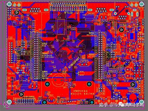 这么漂亮的pcb我都是怎么画出来的？ 知乎