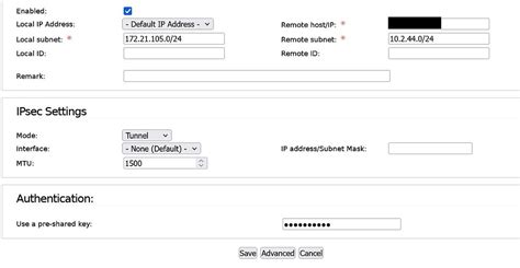 Ipsec Local Subnet Differs From Green Ipsec Ipfire Community