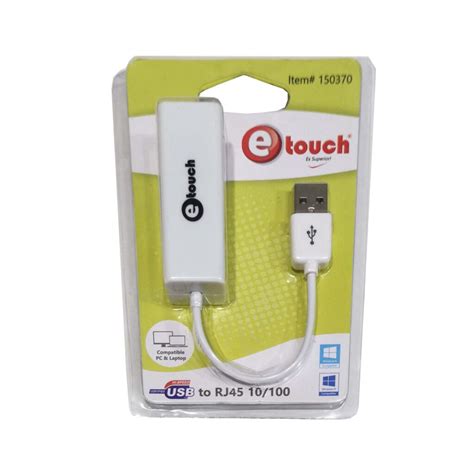 Adaptador Usb A Rj45 10100 Chars