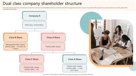 Dual Class Company Shareholder Structure Ppt Sample