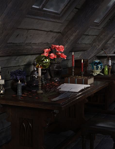 Fg Witches Workroom Daz 3d