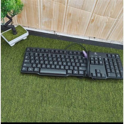 Jual Keyboard Ps2 Logitech K100 Original Shopee Indonesia