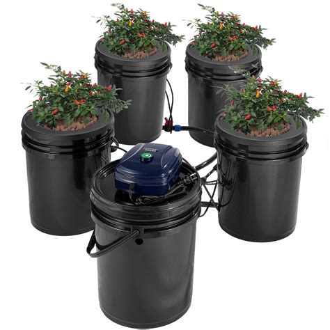 Vevor Rdwc Hydroponics System Recirculating Deep Water Culture 4