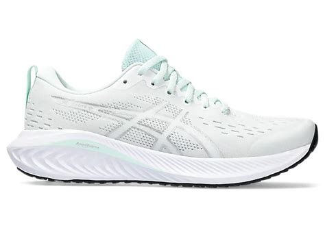 Womens Gel Excite 10 Whitepure Silver Running Shoes Asics