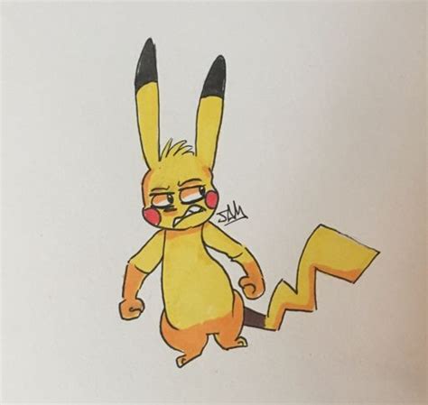 Grumpy Pikachu Vivziepop Amino