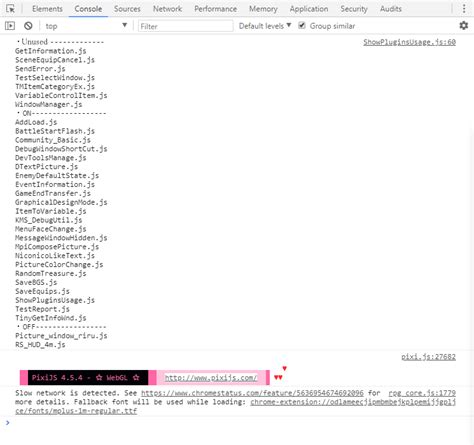 Show Plugins Usage RPG Maker Forums