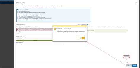 powerstore unclear response in the powerstore manager when an