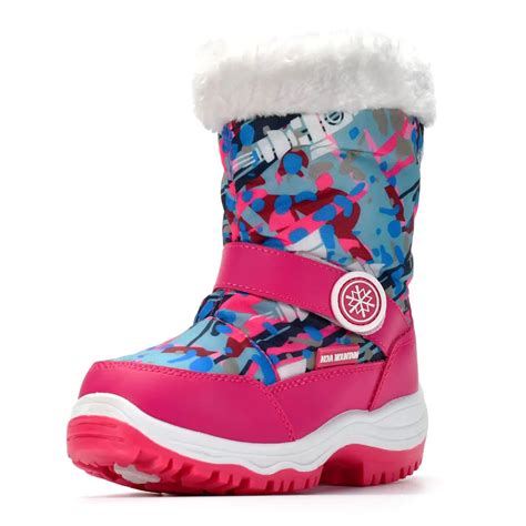 چکمه های برفی زمستانی پسر کودک نو پا و دختر