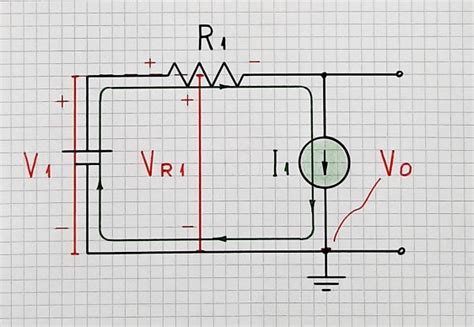 Why Is The Voltage Drop Created By A Current Source Added Electrical Engineering Stack Exchange