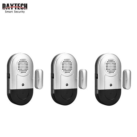 Bday Daytech Da03s Wireless Door And Window Alarm Magnetic Sensor Adhesive Installation