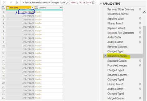 report refresh issue and column of table not found microsoft fabric