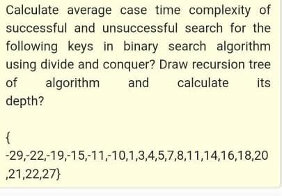 Solved This Question Is From Design And Analysis Of Chegg
