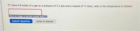 Solved A Closed Container In Lab Contains A Sample Of Chegg