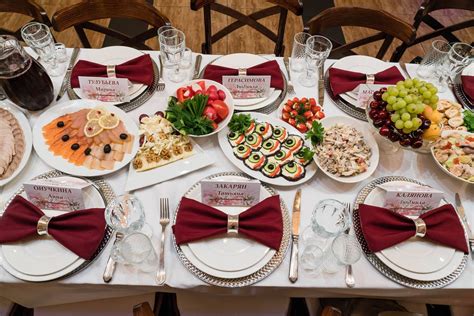 Красивый стол на день рождения 55 фото