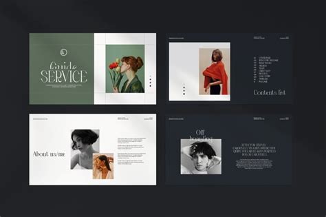 Erox Service Guide Powerpoint Template Incl Catalog And Communication