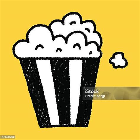 팝콘 낙서 그림이요 2015년에 대한 스톡 벡터 아트 및 기타 이미지 2015년 그리기 낙서 드로잉 Istock