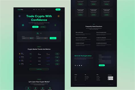 Free Crypto Website Design