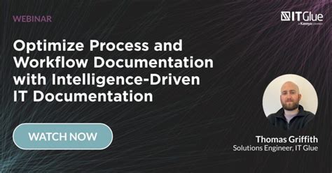 Webinar Optimize Process And Workflow Documentation With Intelligence Driven It Documentation